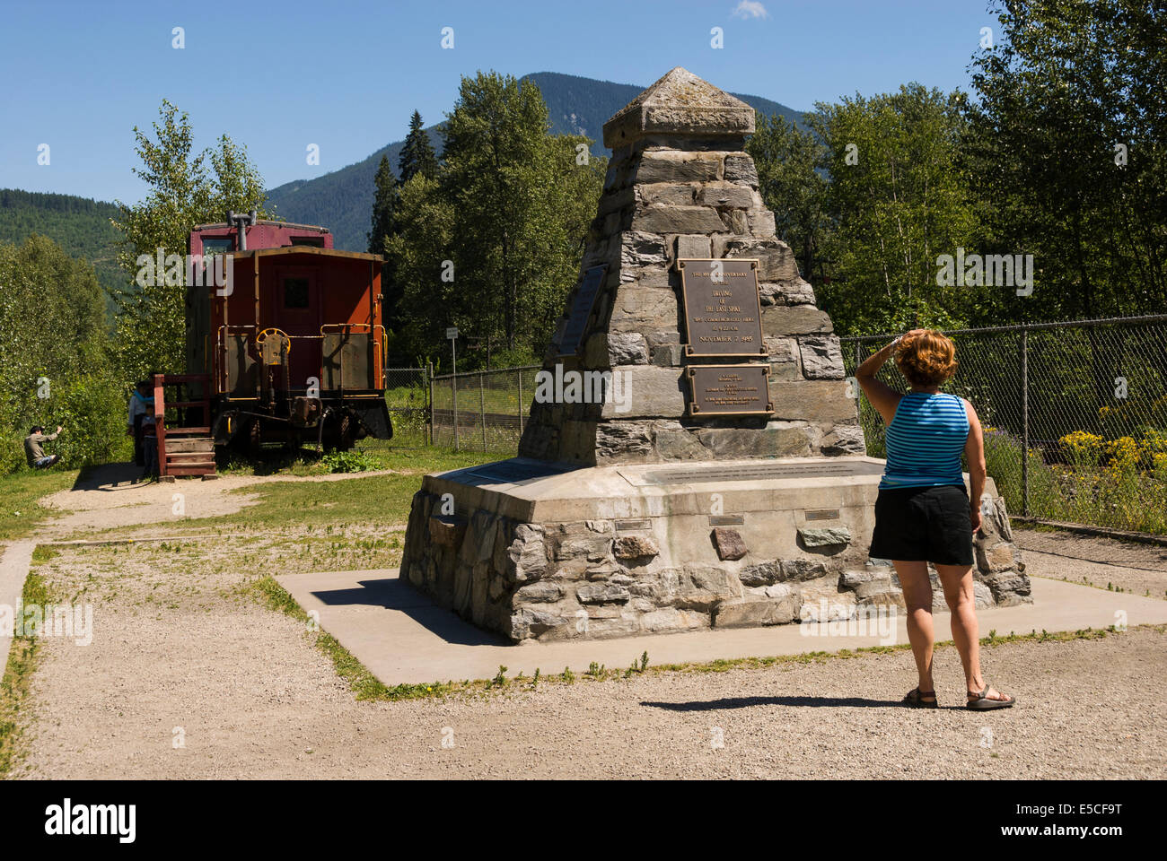 Last spike hi-res stock photography and images - Alamy