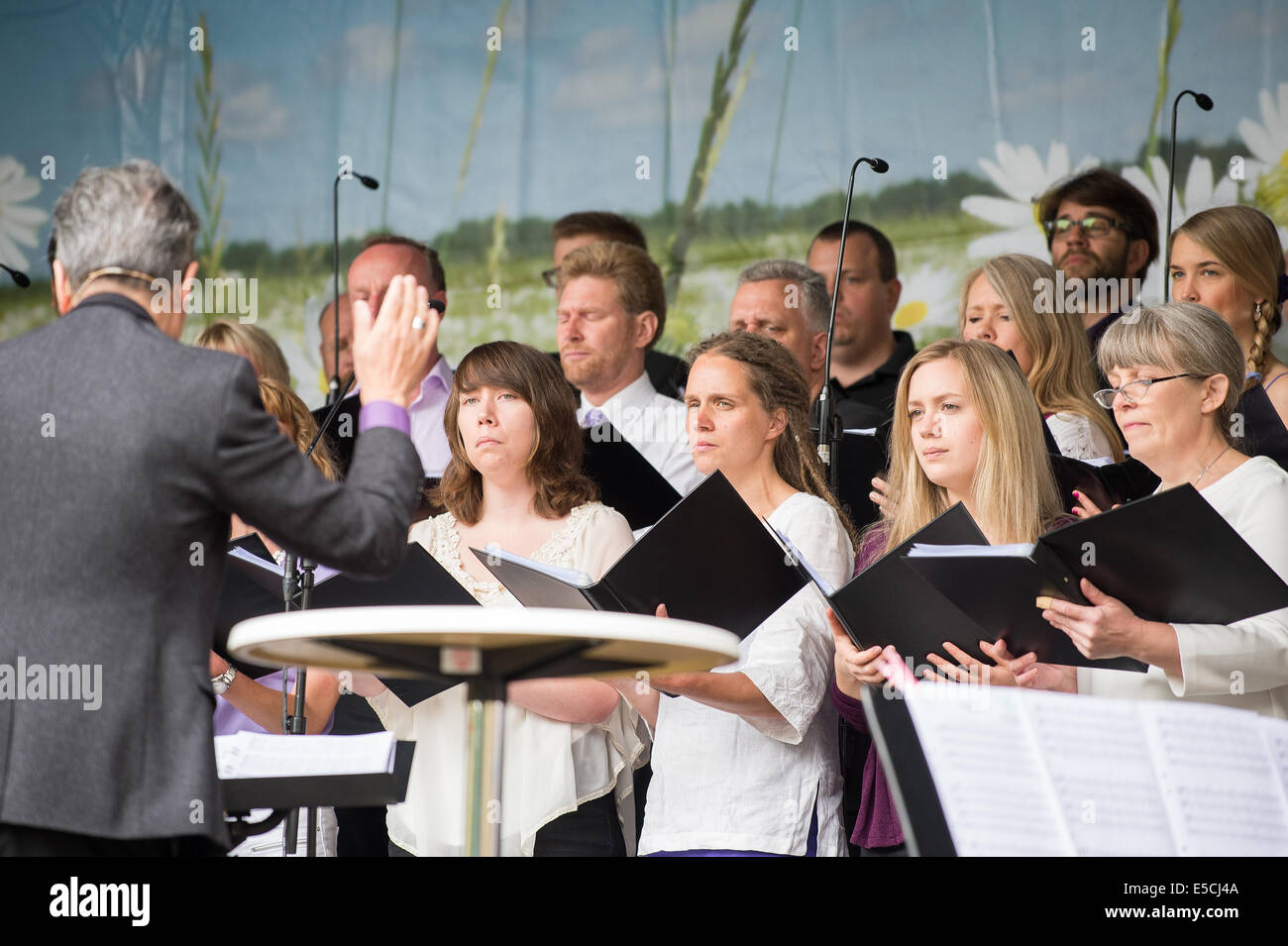 The Bel Canto choir entertains during National day celebrations in ...