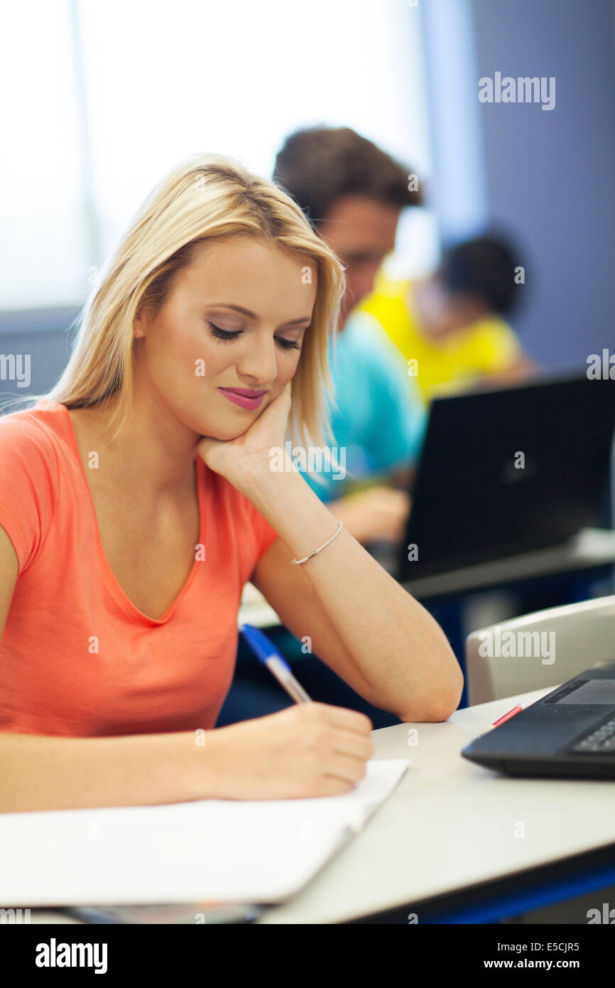 Pretty(student)(class) hi-res stock photography and images - Alamy