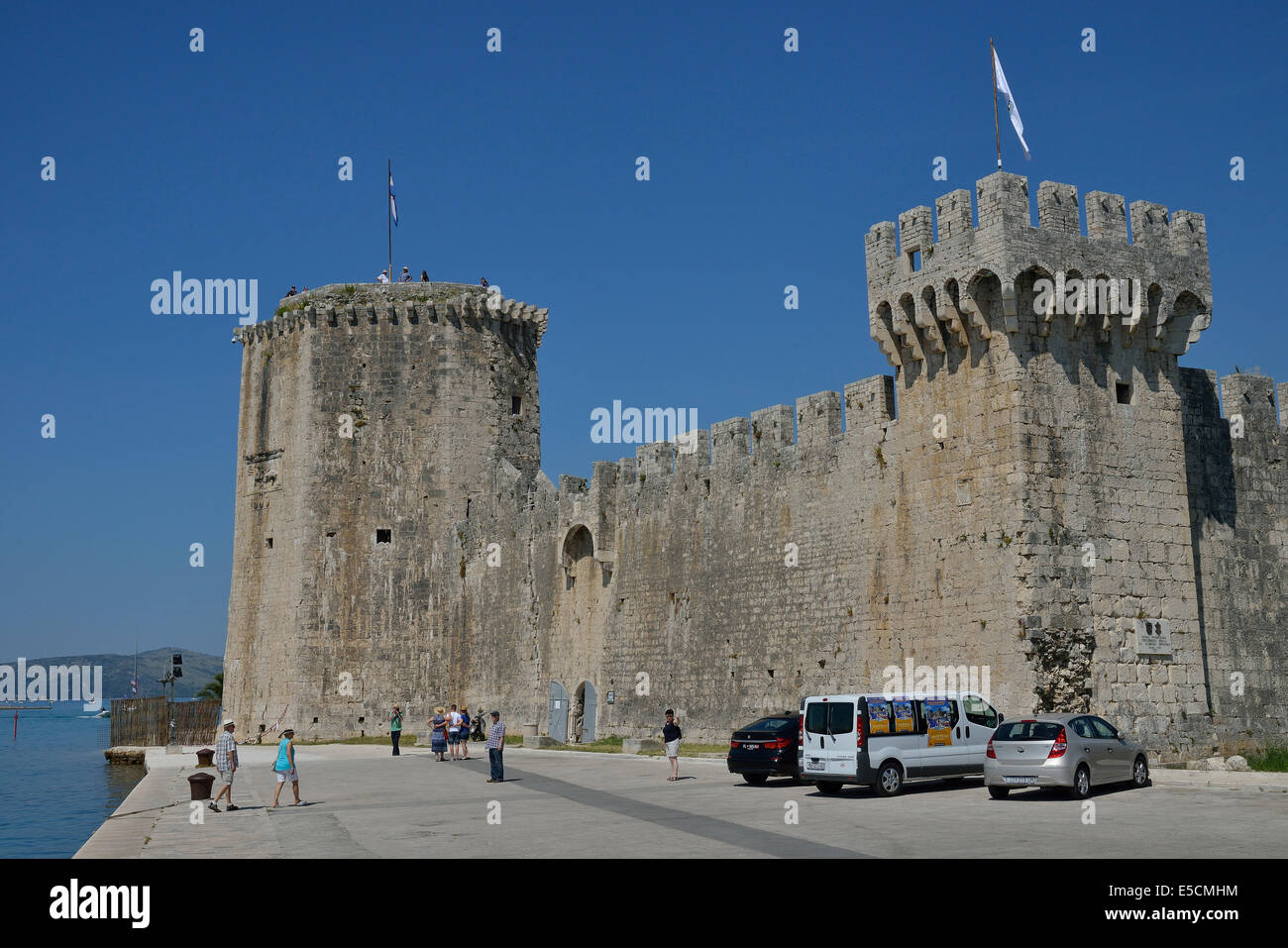 Kamerlengo Castle, fortress, 15th century, historic centre, Trogir ...