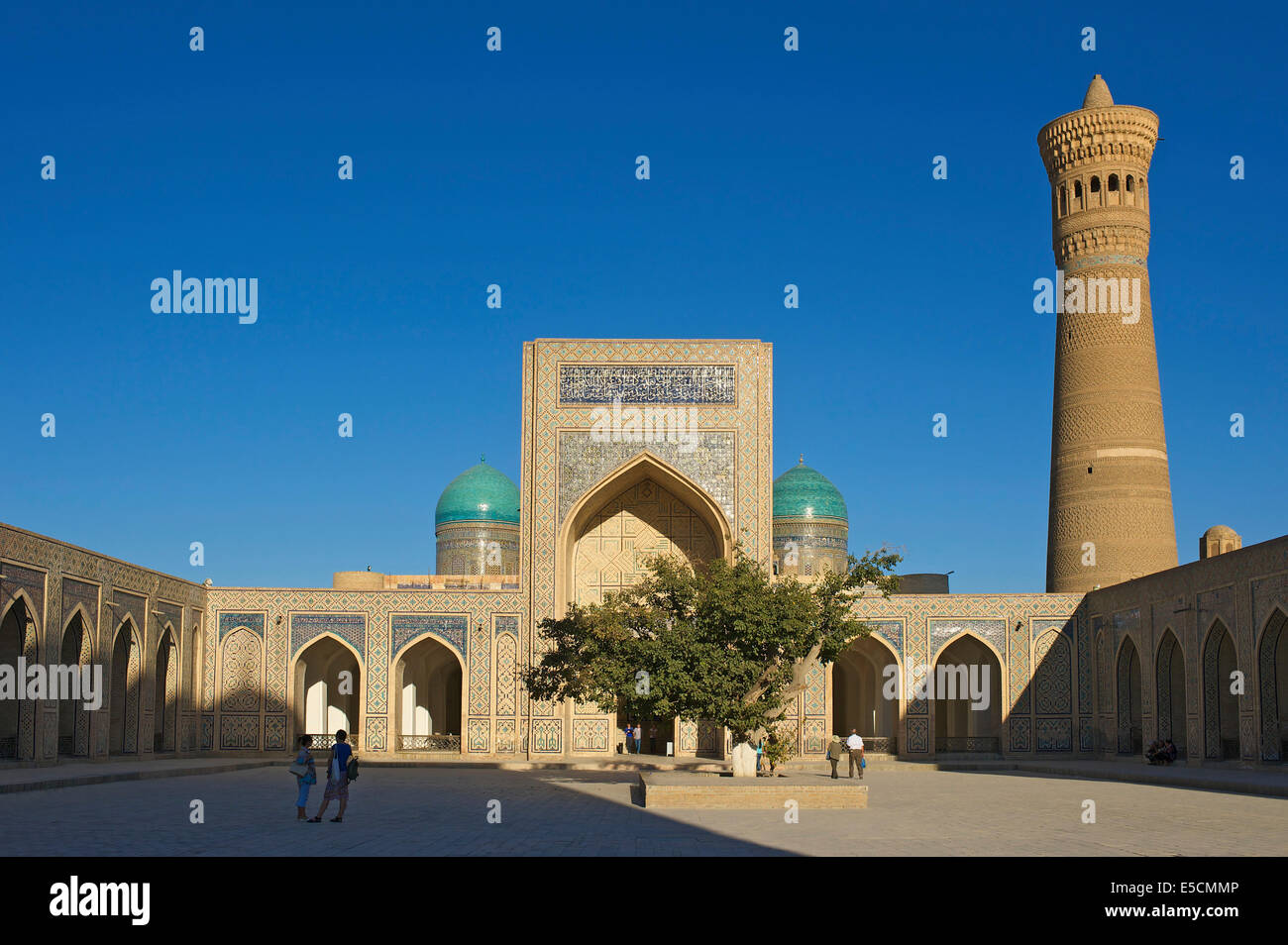 Kalon Mosque and minaret, Bukhara, Uzbekistan Stock Photo - Alamy
