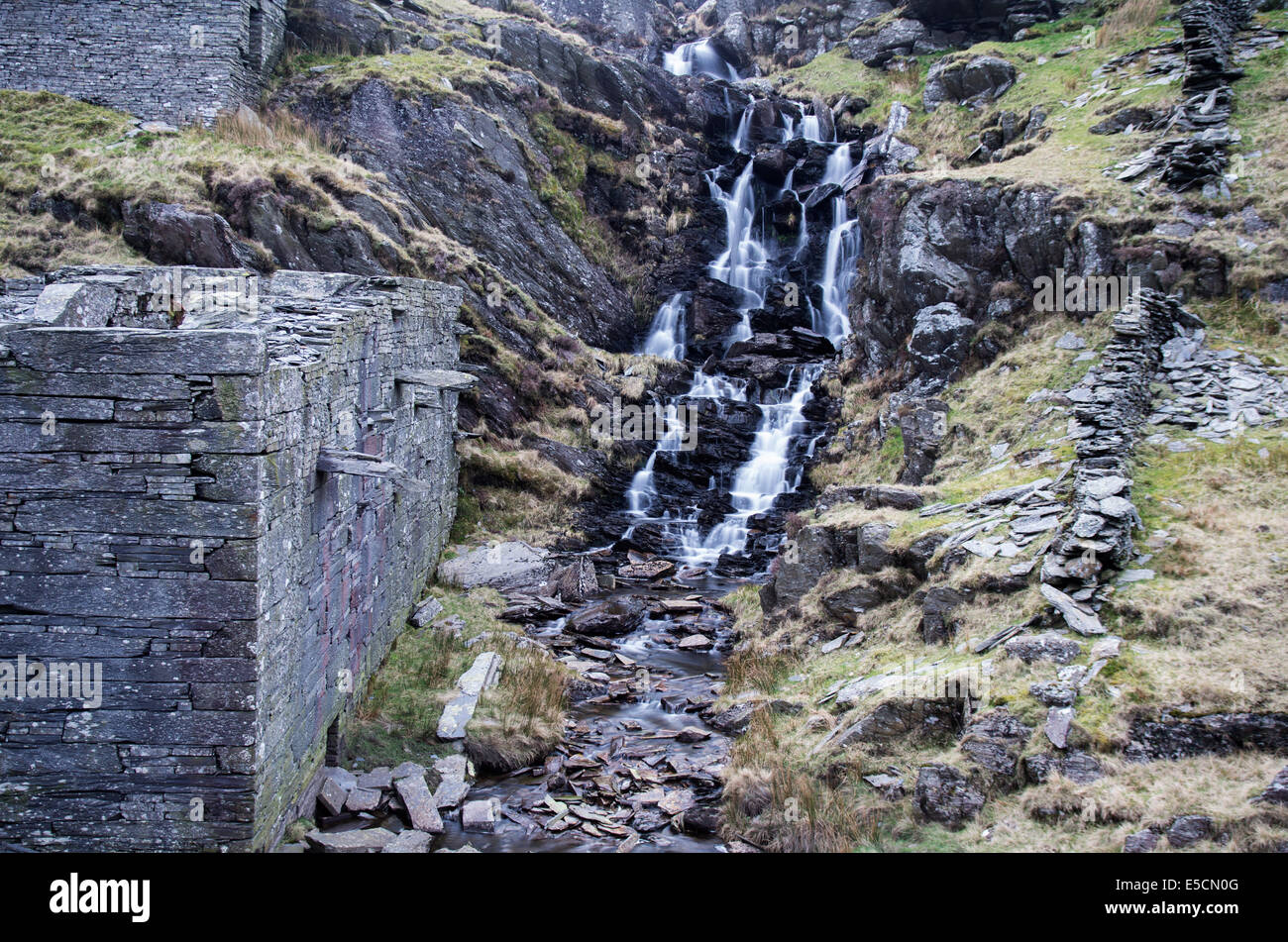 The Rhosydd Quarry at Cwmorthin, Tanygrisiau, Blaenau Ffestiniog ...