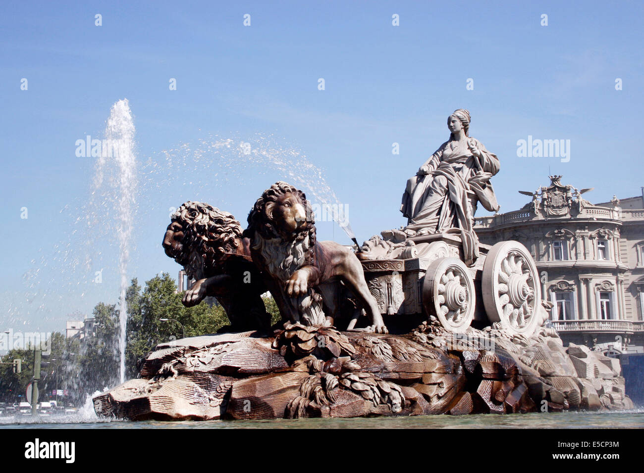 cibeles fountain, madrid, spain Stock Photo - Alamy
