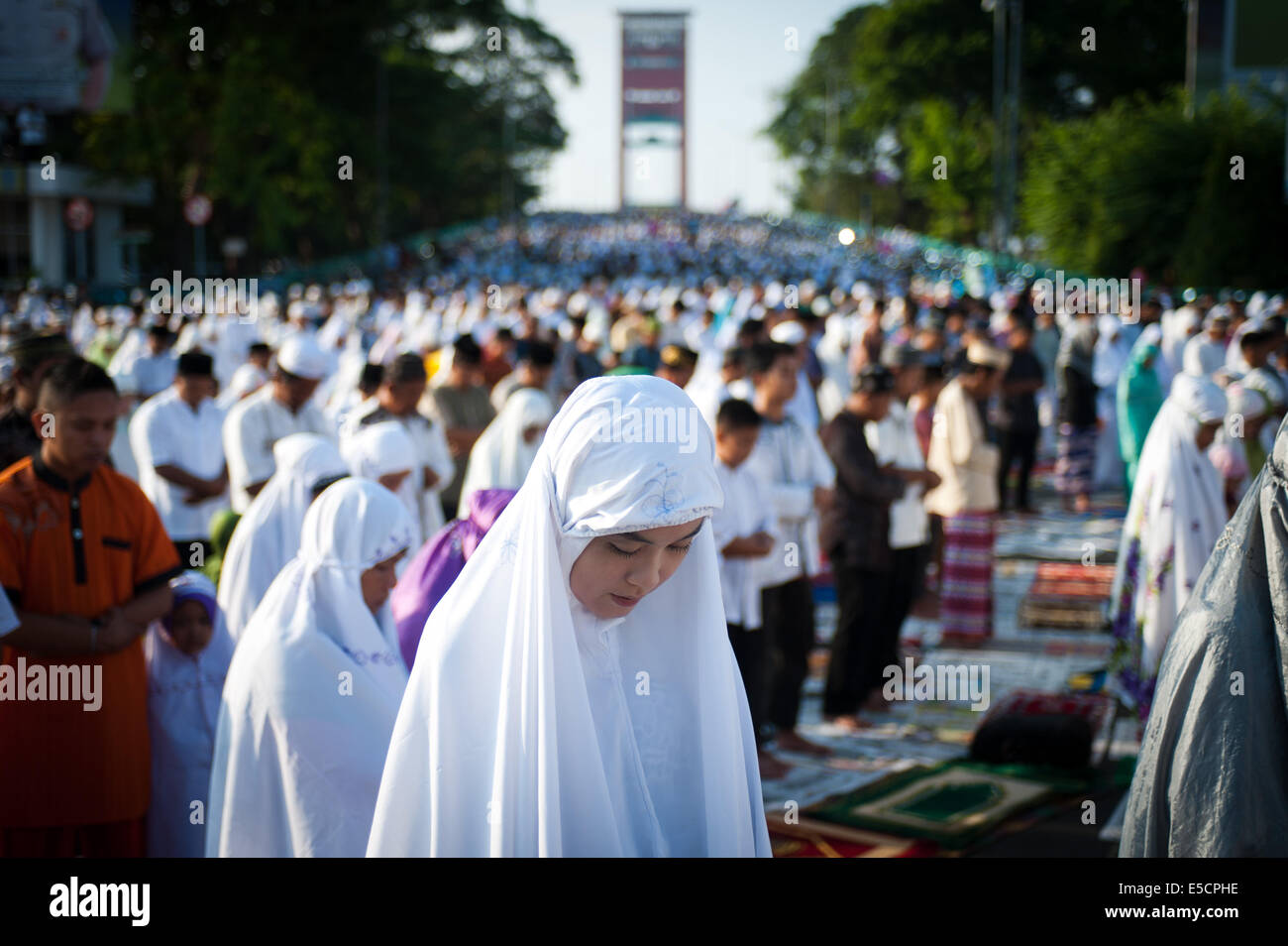 Palembang, South Sumatera Province in Indonesia. 28th July, 2014 ...