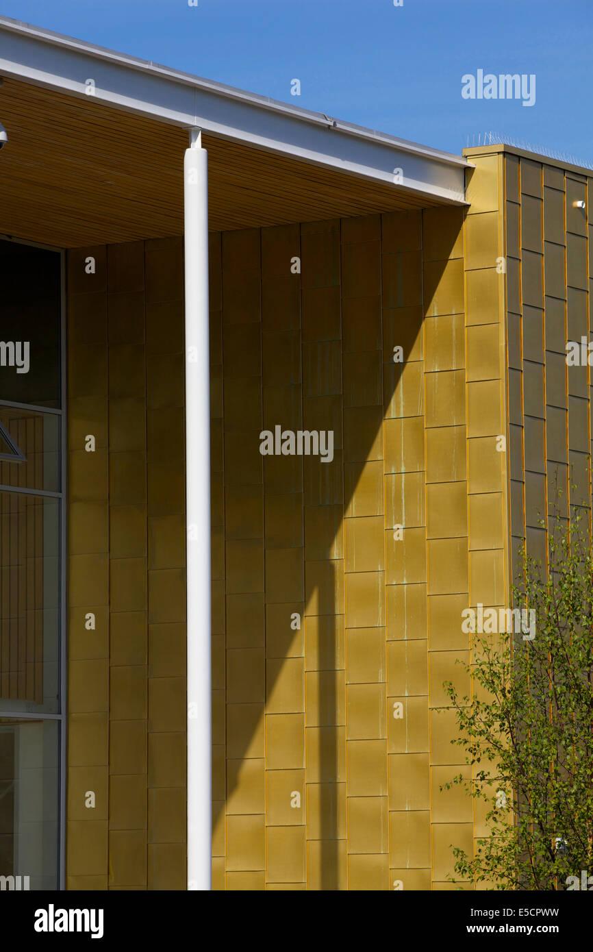 Detail of facade of Hengrove Leisure Centre, Bristol, UK Stock Photo ...