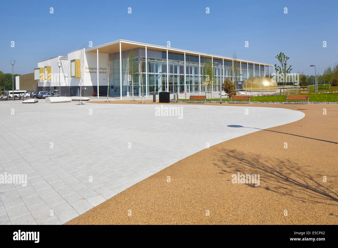 Facade of Hengrove Leisure Centre, Bristol, UK Stock Photo - Alamy