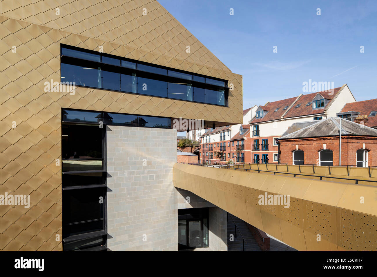 The Hive Library, Worcester Stock Photo - Alamy