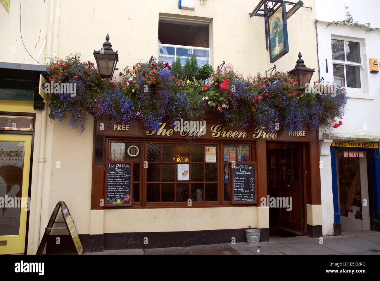 Old Green Tree Pub Green Street, Bath Spa Somerset England UK Stock ...