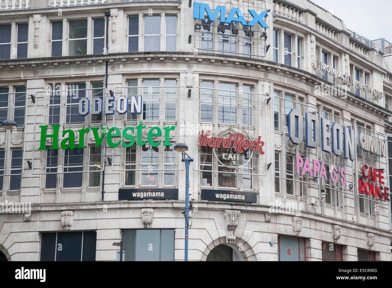 Exterior Facade of the Printworks Building, Manchester, England, UK ...