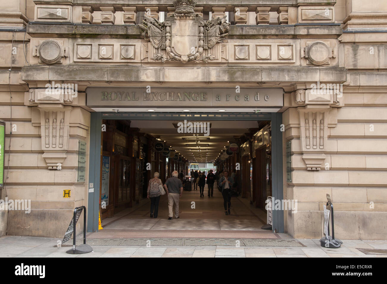 Royal exchange arcade manchester hi-res stock photography and images ...