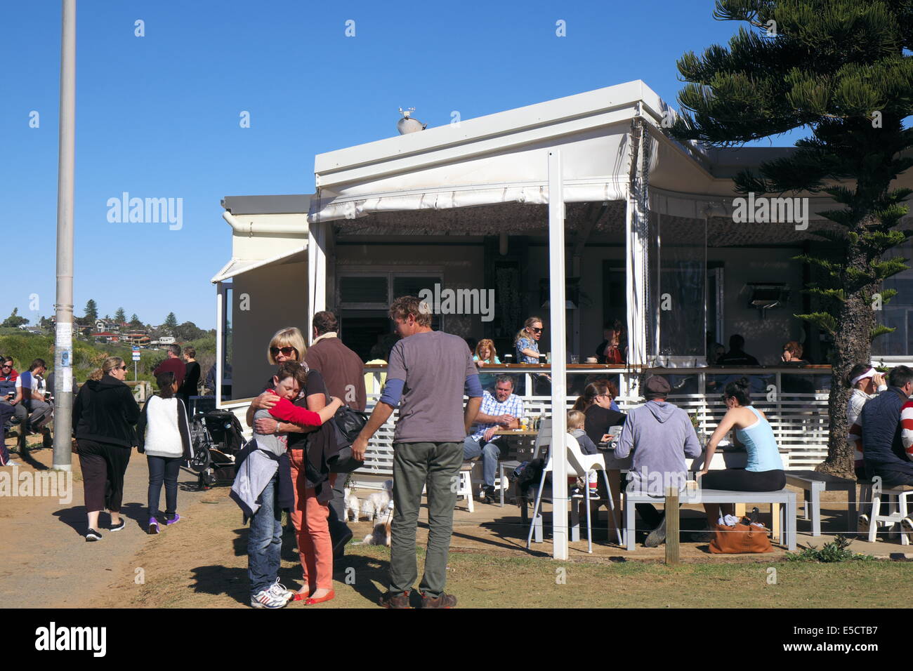 Beachside australian cafe at Mona vale beach,Sydney,new south Wales ...