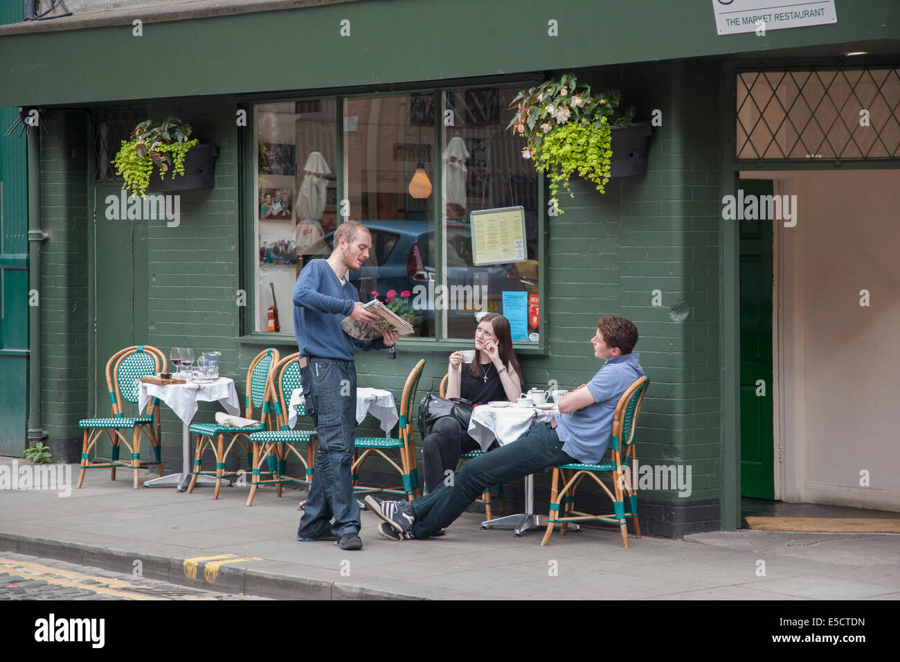 The Market Restaurant; Northern Quarter; Manchester; England; UK Stock ...