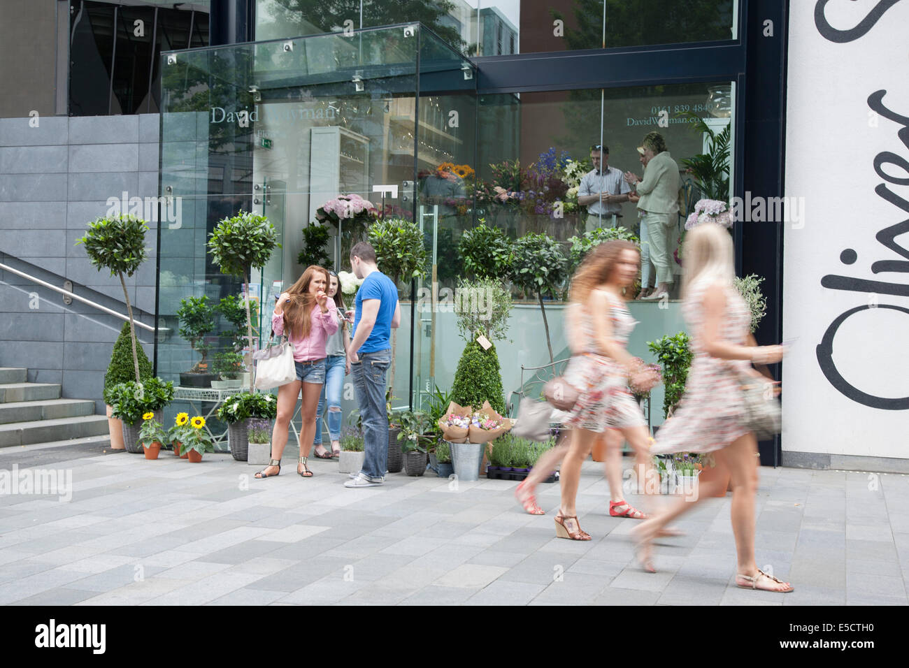 David Wayman Florist, The Avenue, Spinningfields District; Manchester ...