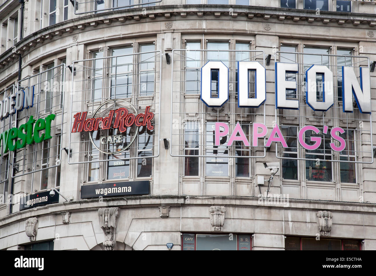 Exterior Facade of the Printworks Building, Manchester, England, UK ...