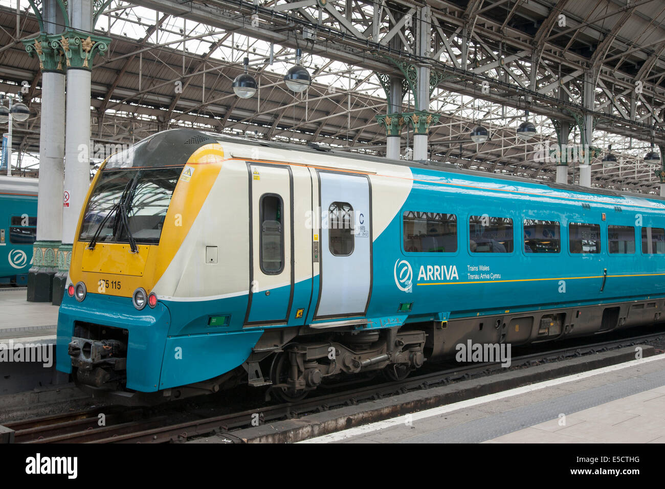 Arriva Train at Piccadilly Railway Station, Manchester, England, UK ...