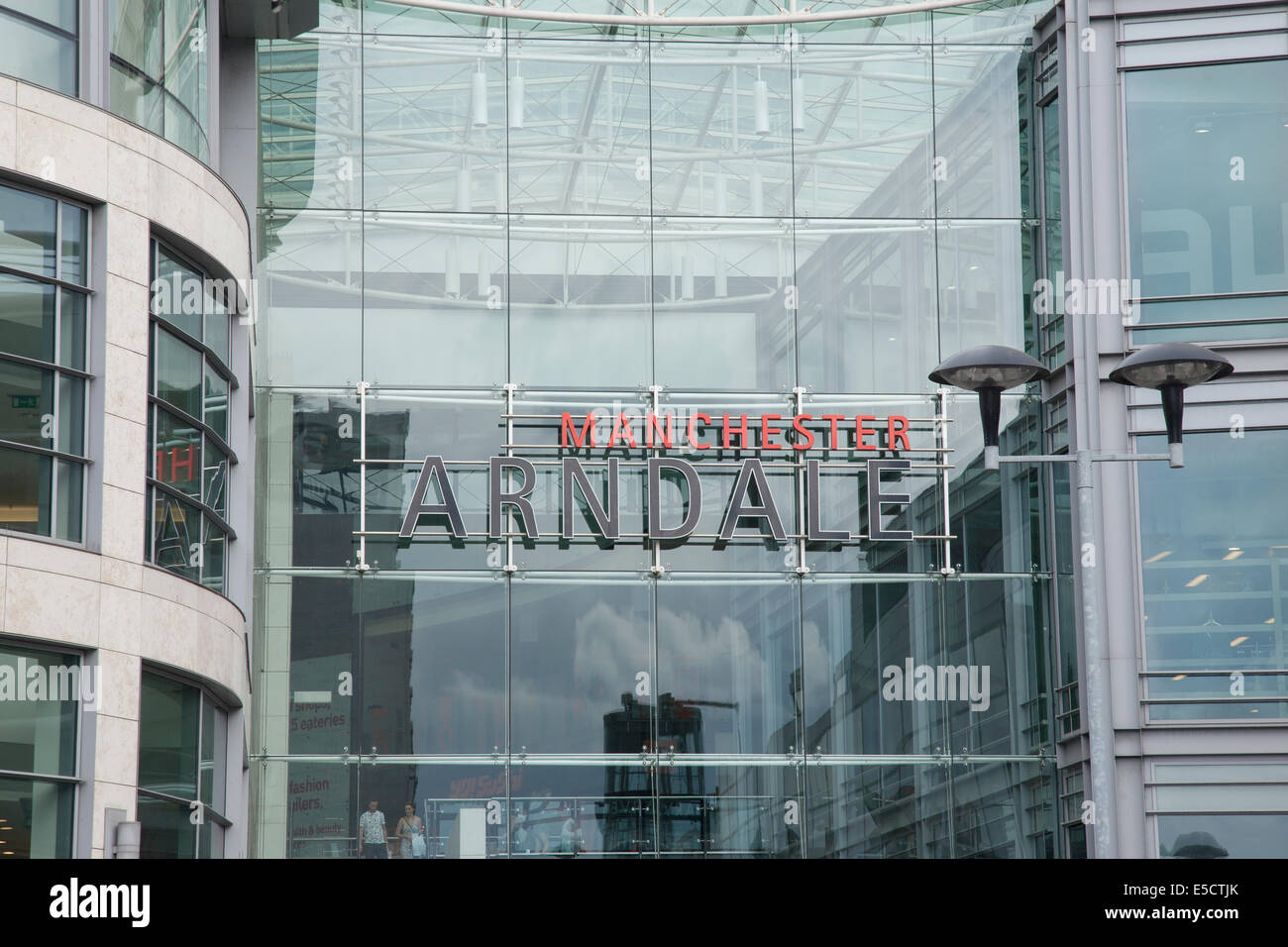 Manchester arndale logo hi-res stock photography and images - Alamy