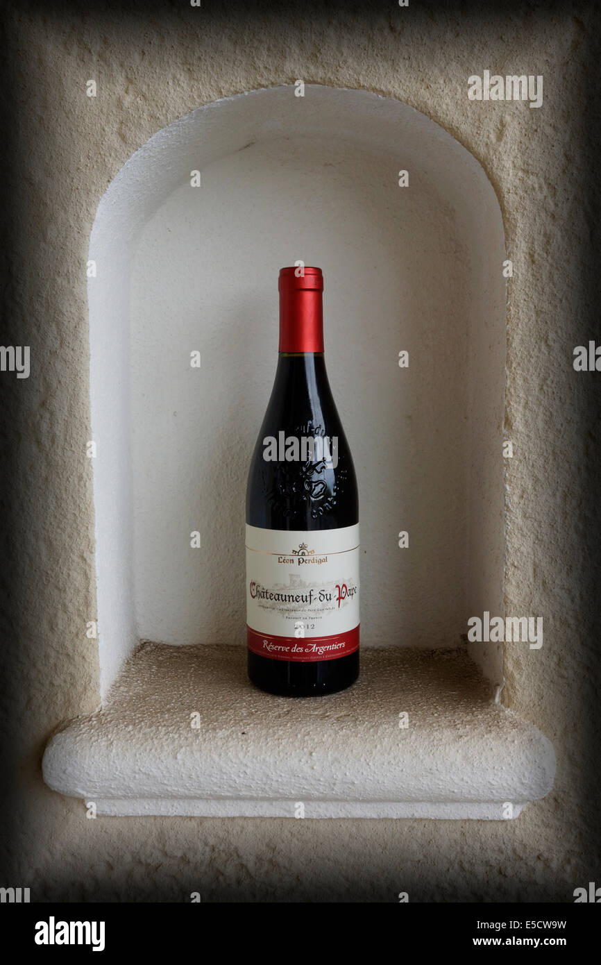 Chateauneuf Du Pape Wine High Resolution Stock Photography and Images ...