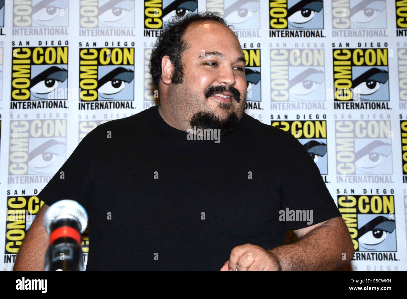 San Diego. 25th July, 2014. Jorge R. Gutierrez attends a panel of the ...