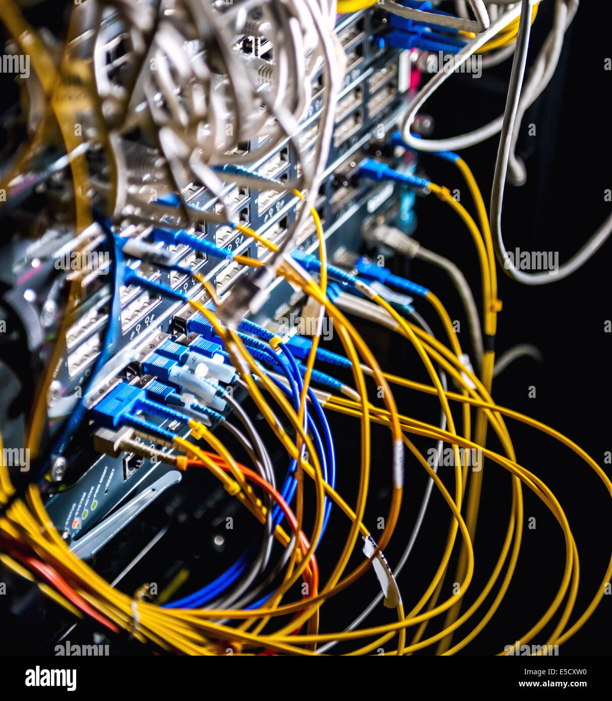 Optic fiber hi-res stock photography and images - Alamy