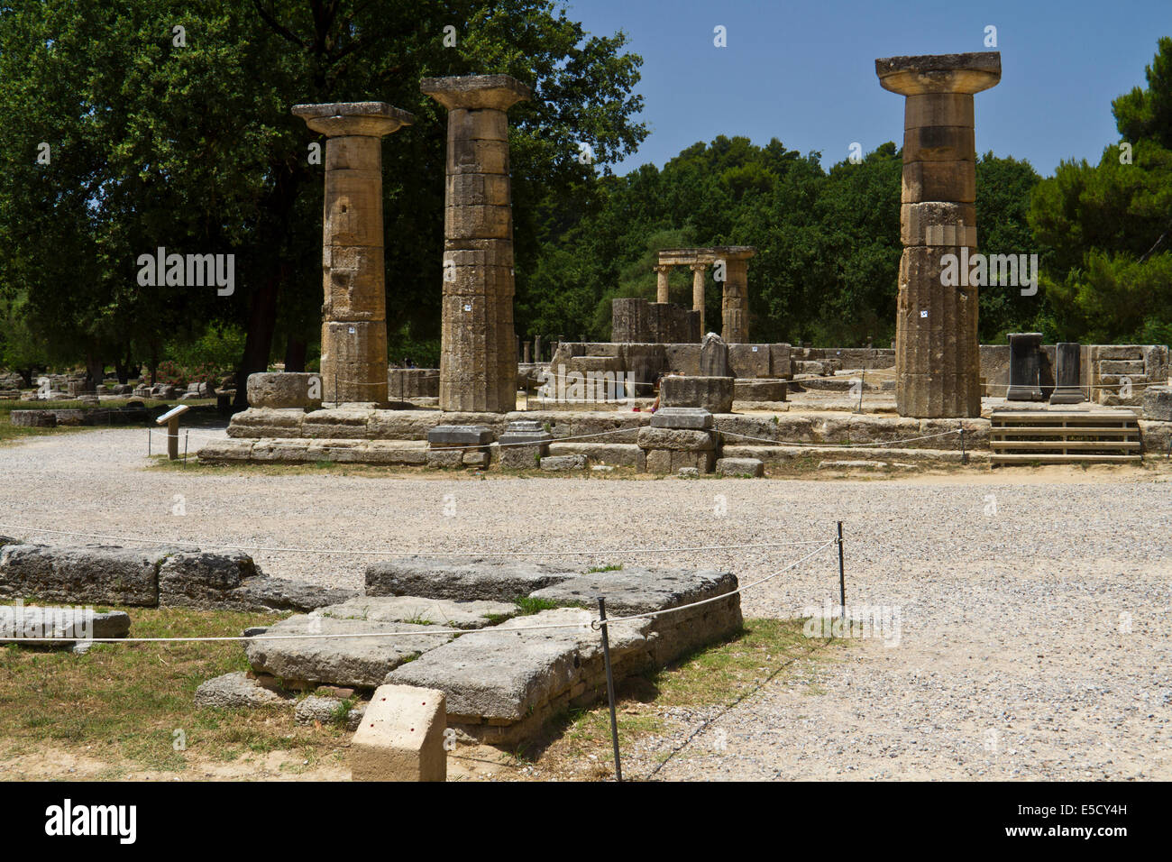 Olympia Greece site of the ancient Olympic Games Stock Photo - Alamy