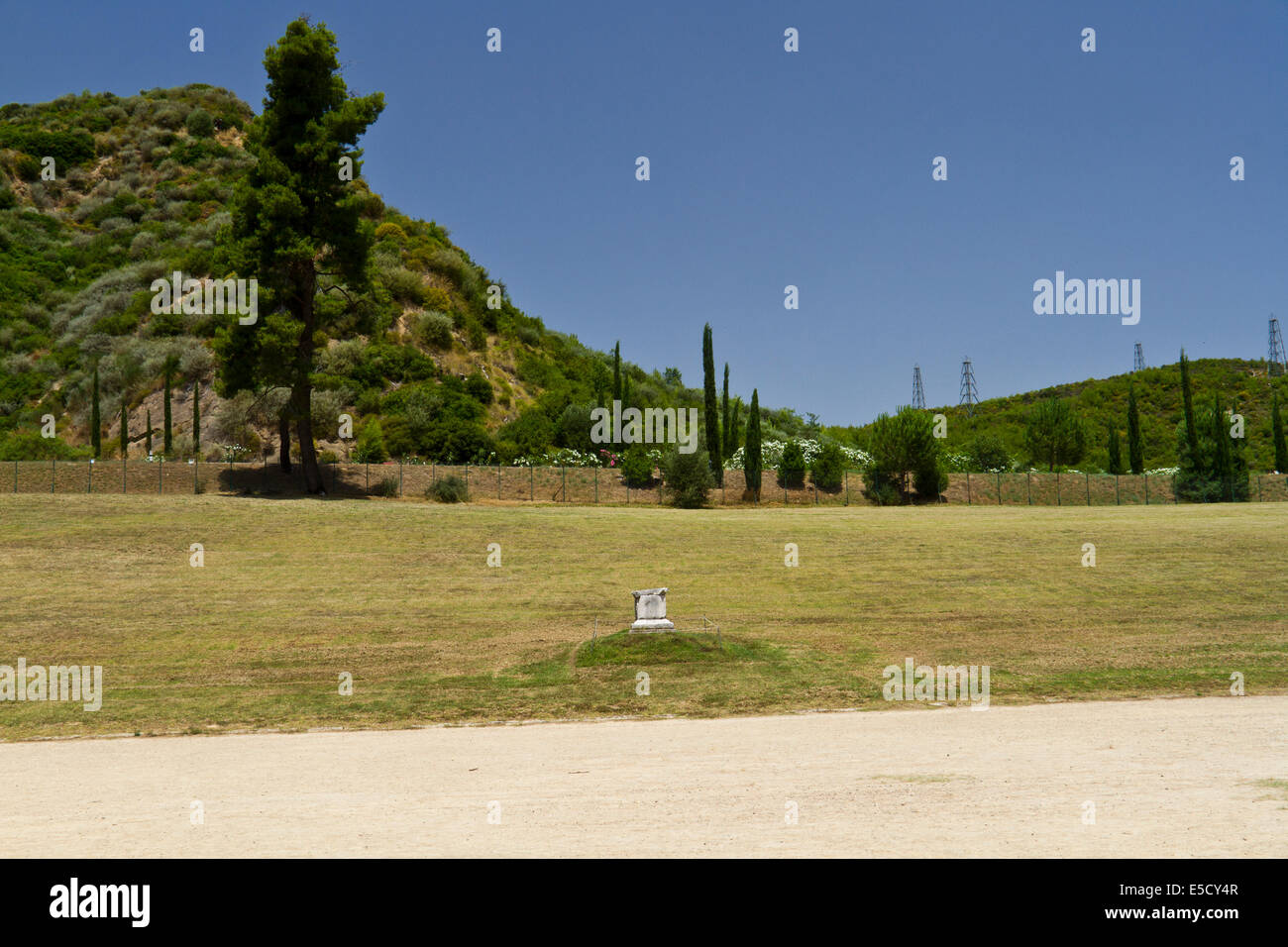 Olympia Greece site of the ancient Olympic Games Stock Photo - Alamy