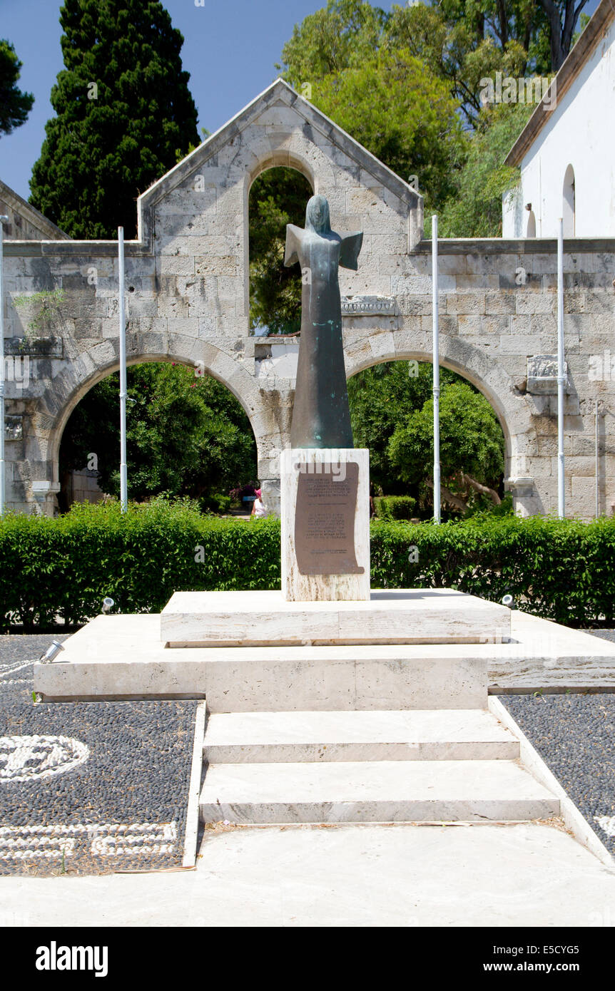 Greece dodecanese kos town statue hi-res stock photography and images ...