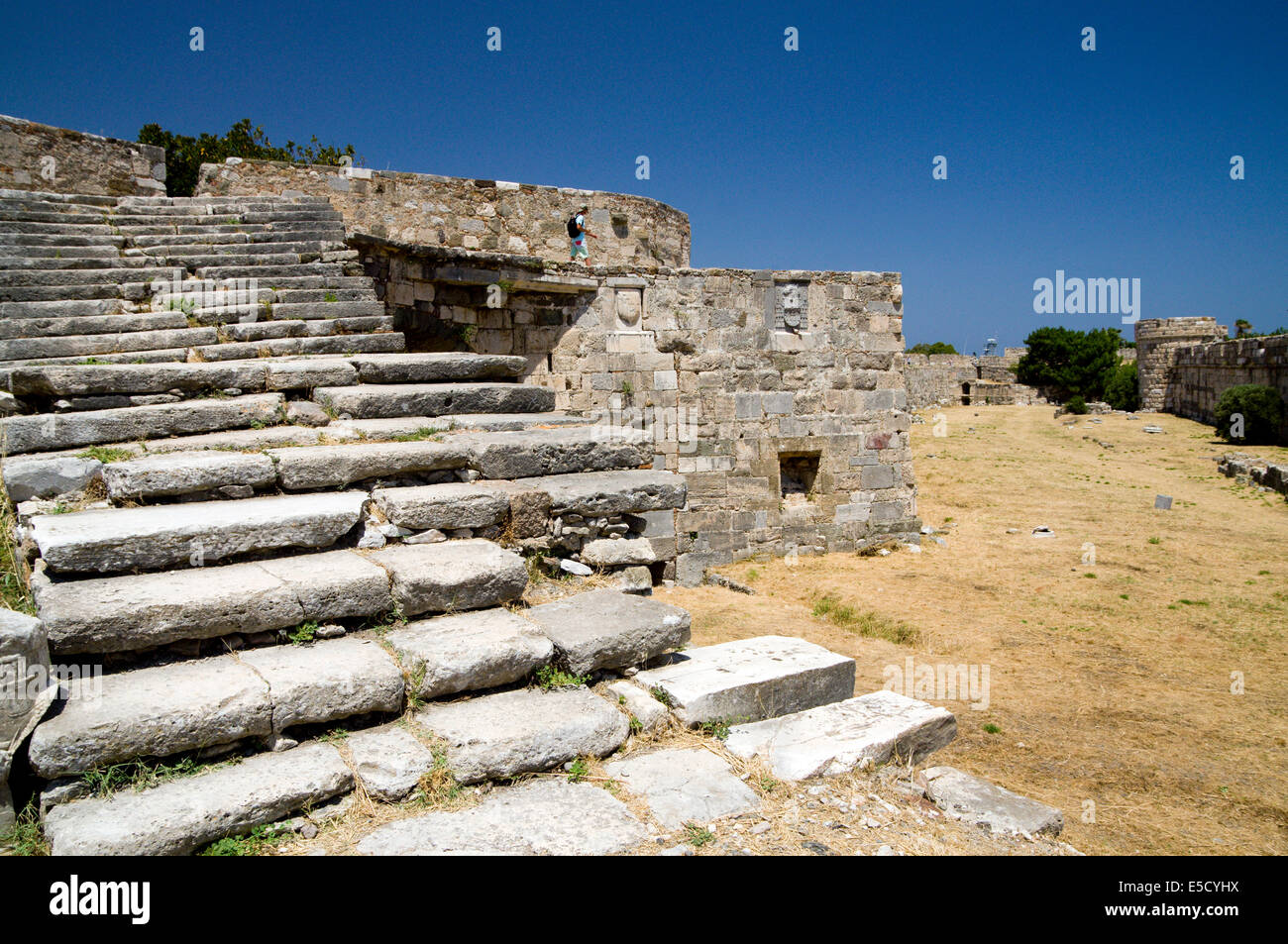 Castle of Neratzia built in the 14th Century by the Knights of Saint ...