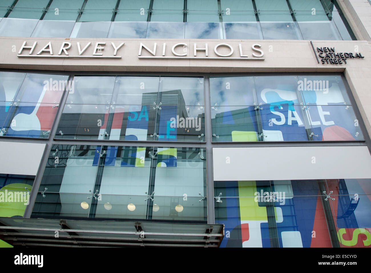 Harvey Nichols Department Store; Manchester; England; UK Stock Photo ...