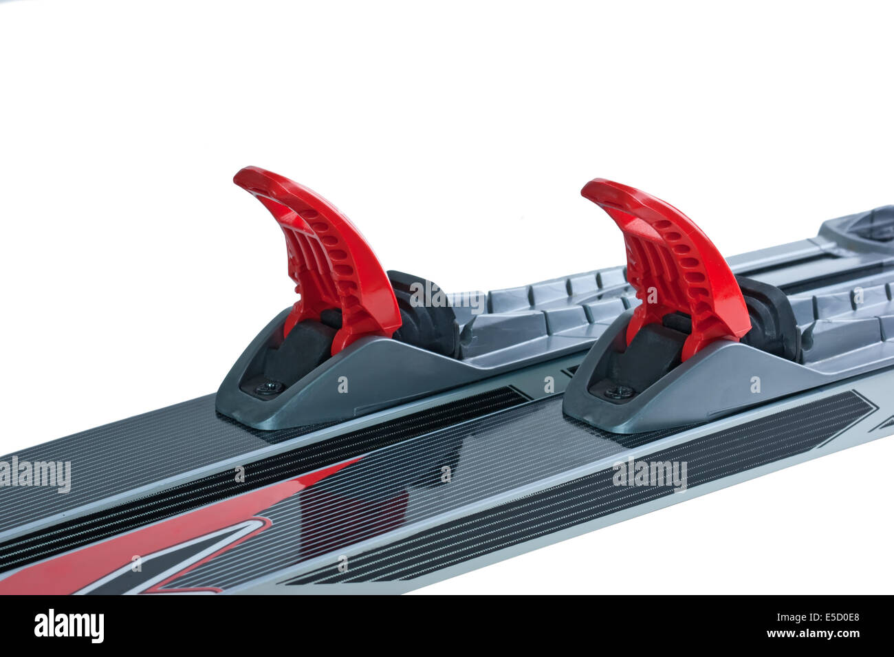 Locks Ski isolated on a white background Stock Photo - Alamy