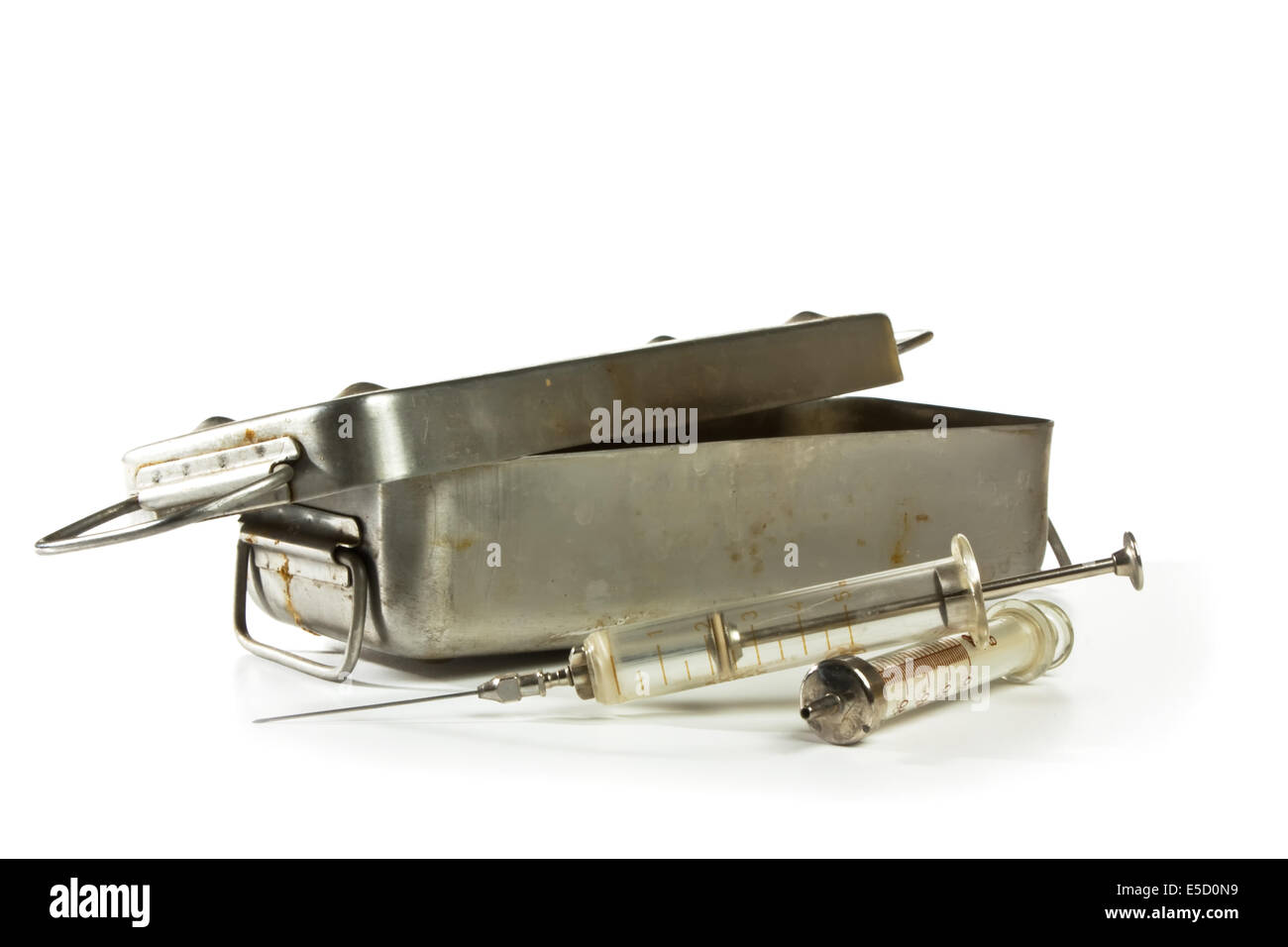 Syringes box Cut Out Stock Images & Pictures - Alamy