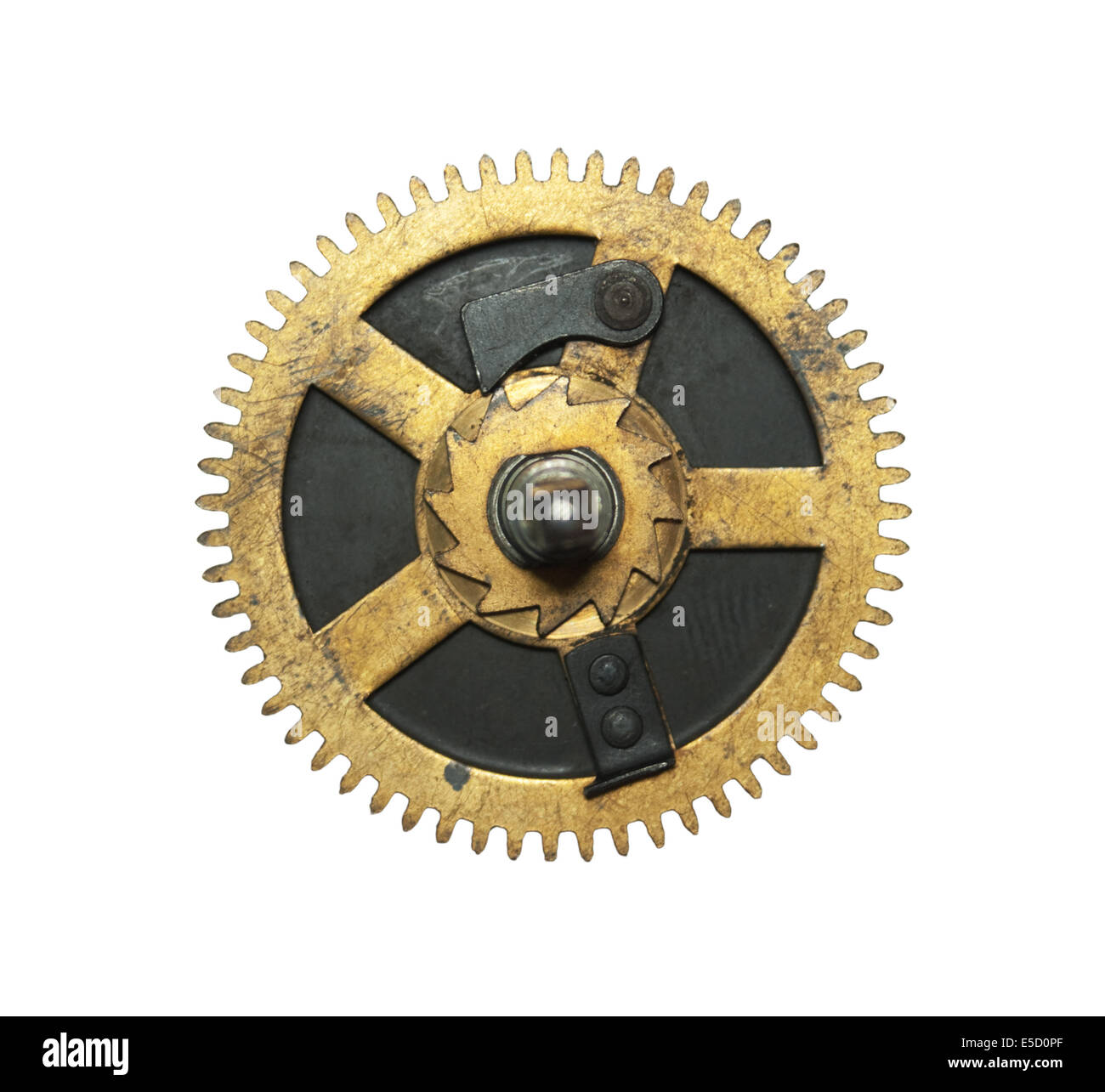 hour gear isolated on white background Stock Photo - Alamy