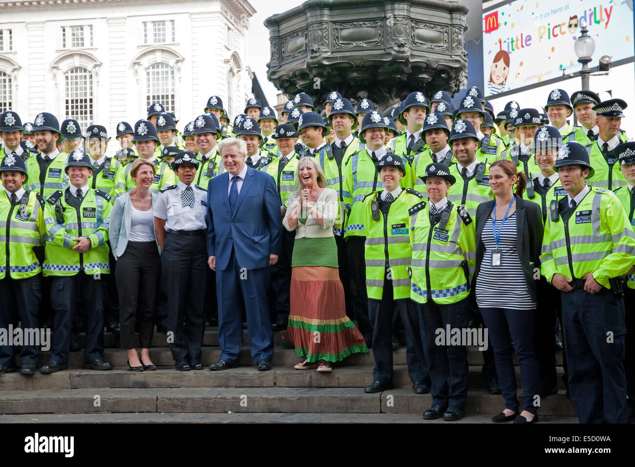 London, UK. 28th July, 2014. London Mayor Boris Johnson and Westminster ...