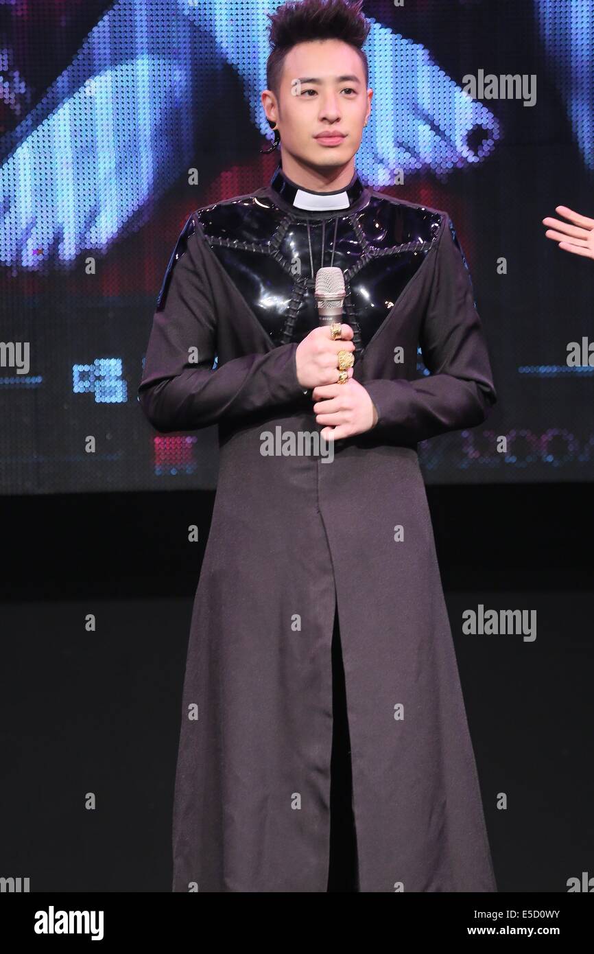 Singer Wilber Pan attends his concert press conference in Taipei,China ...