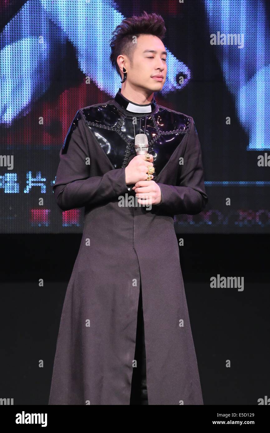 Singer Wilber Pan attends his concert press conference in Taipei,China ...