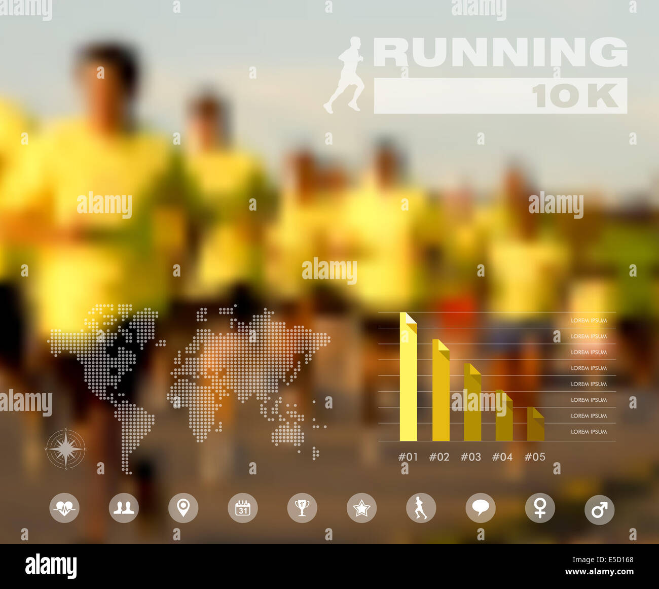I love running blurred background Stock Photo - Alamy