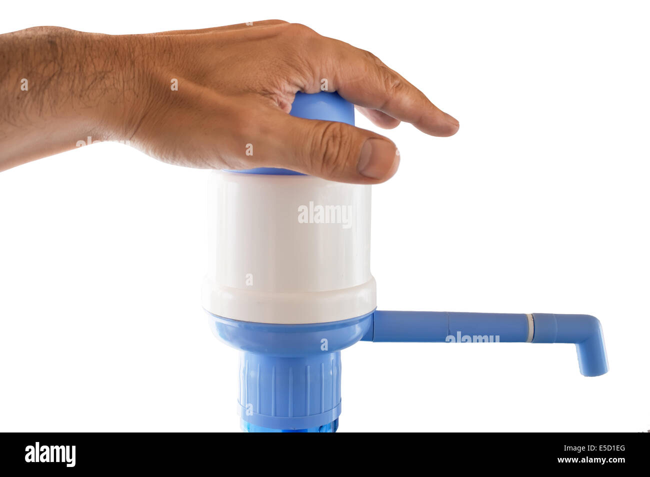 water pump isolated over white background Stock Photo - Alamy