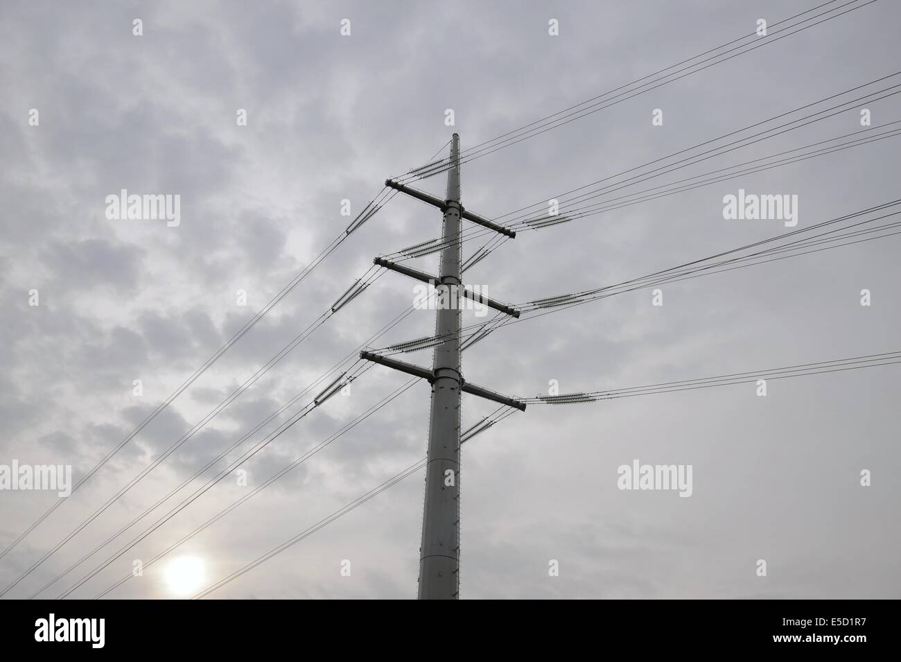 Italy, reconstruction of an high-voltage power line with low ...