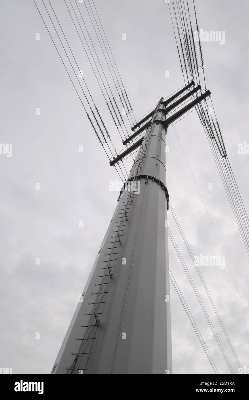 Italy, reconstruction of an high-voltage power line with low ...