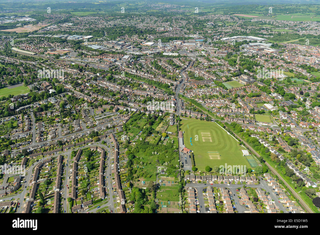 Kidderminster aerial view hi-res stock photography and images - Alamy