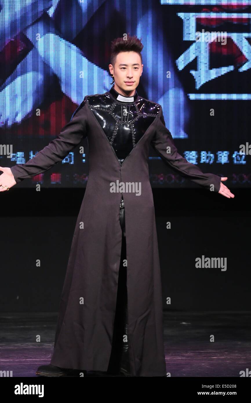 Singer Wilber Pan attends his concert press conference in Taipei,China ...