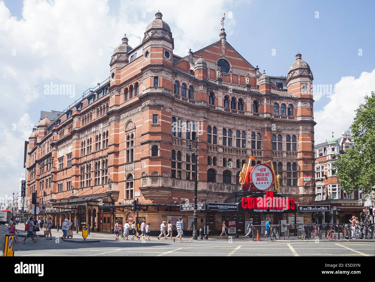 The Palace Theatre in London's Cambridge Circus Stock Photo - Alamy