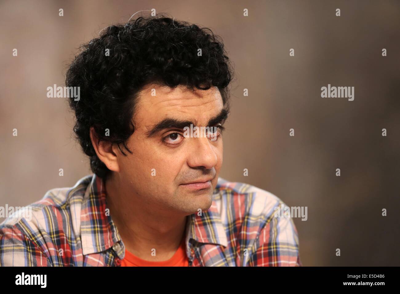 Wiesbaden, Germany. 28th July, 2014. Opera singer Rolando Villazon ...