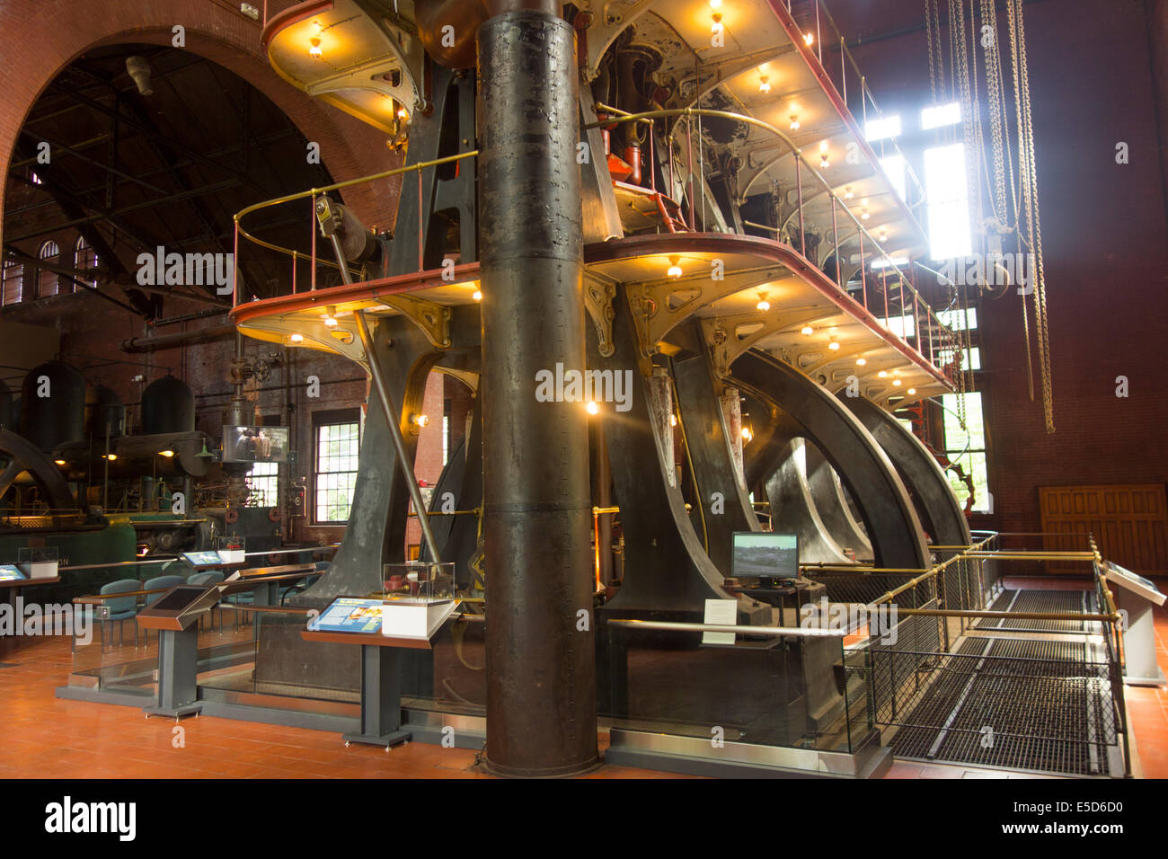 Waterworks museum in Boston MA Stock Photo - Alamy