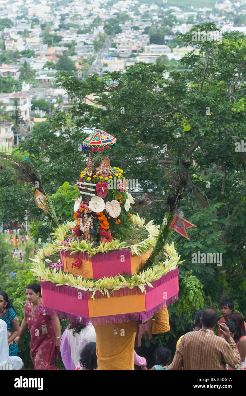 Cavadee festival mauritius island hi-res stock photography and images ...
