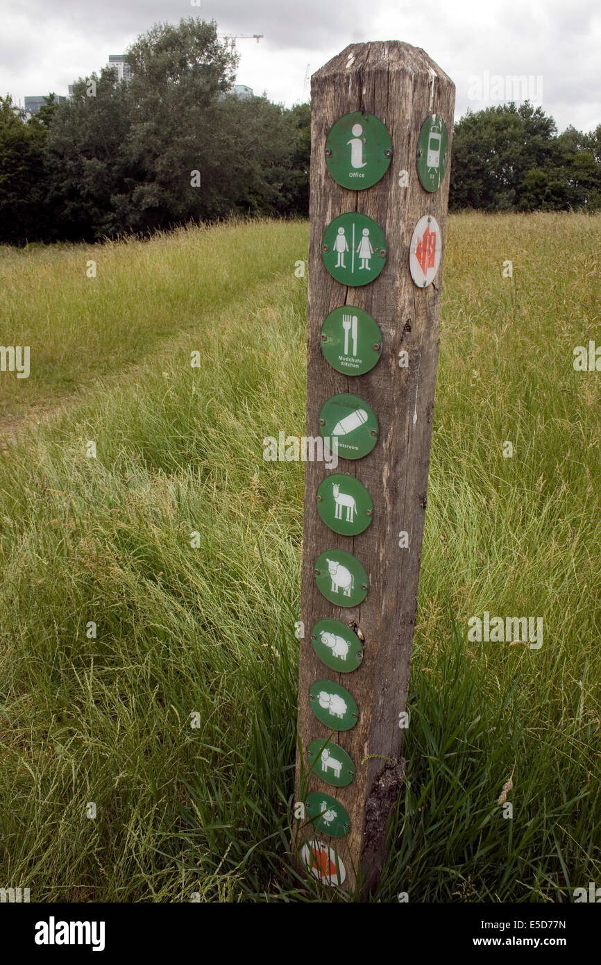 Country walk information hi-res stock photography and images - Alamy