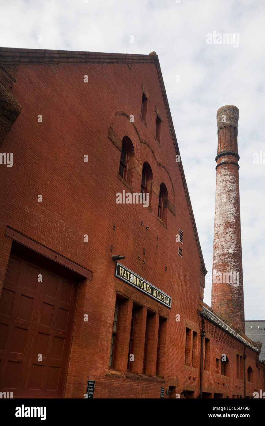 Waterworks museum in Boston MA Stock Photo - Alamy