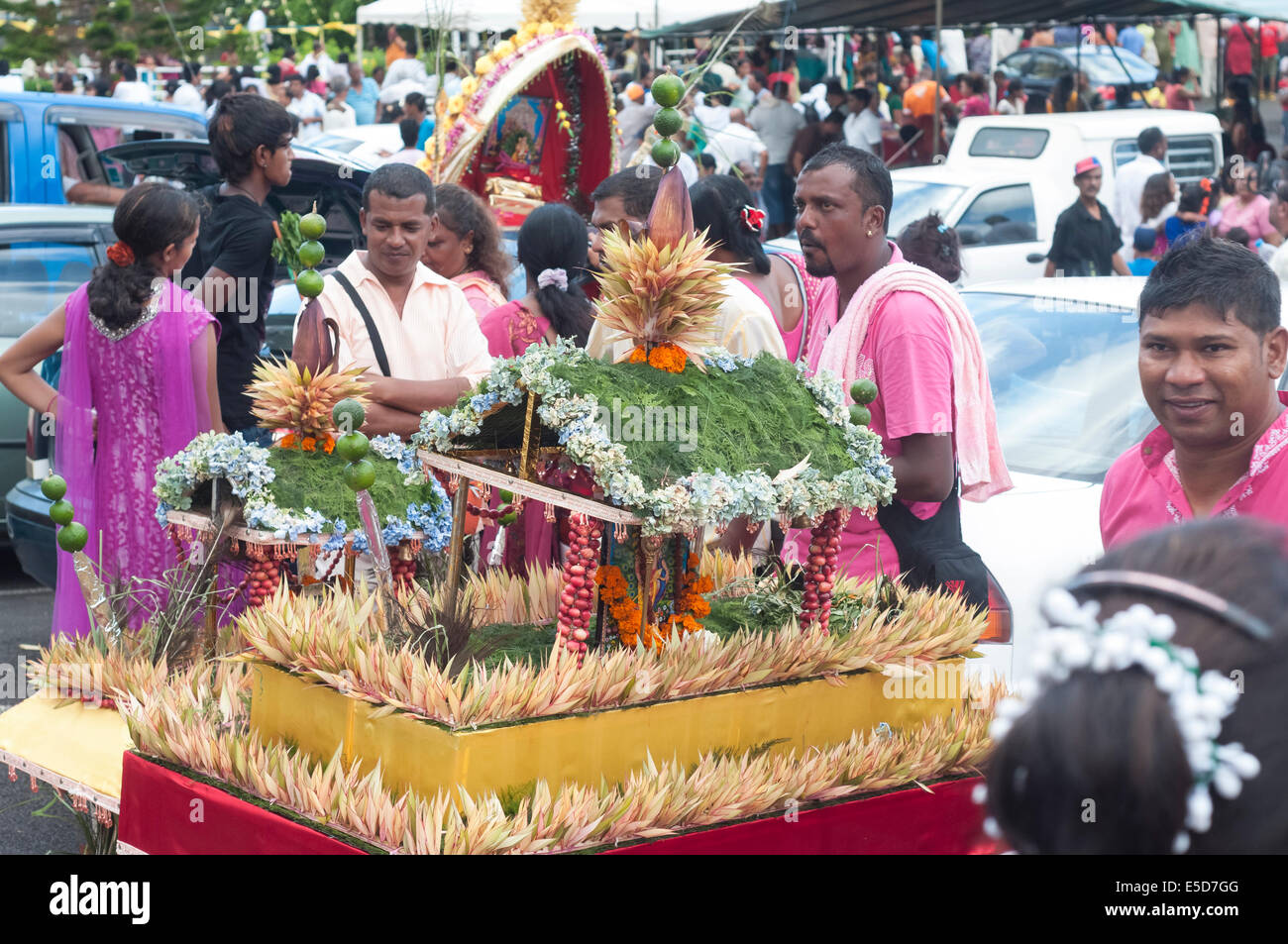 Cavadee festival, Mauritius Island Stock Photo - Alamy