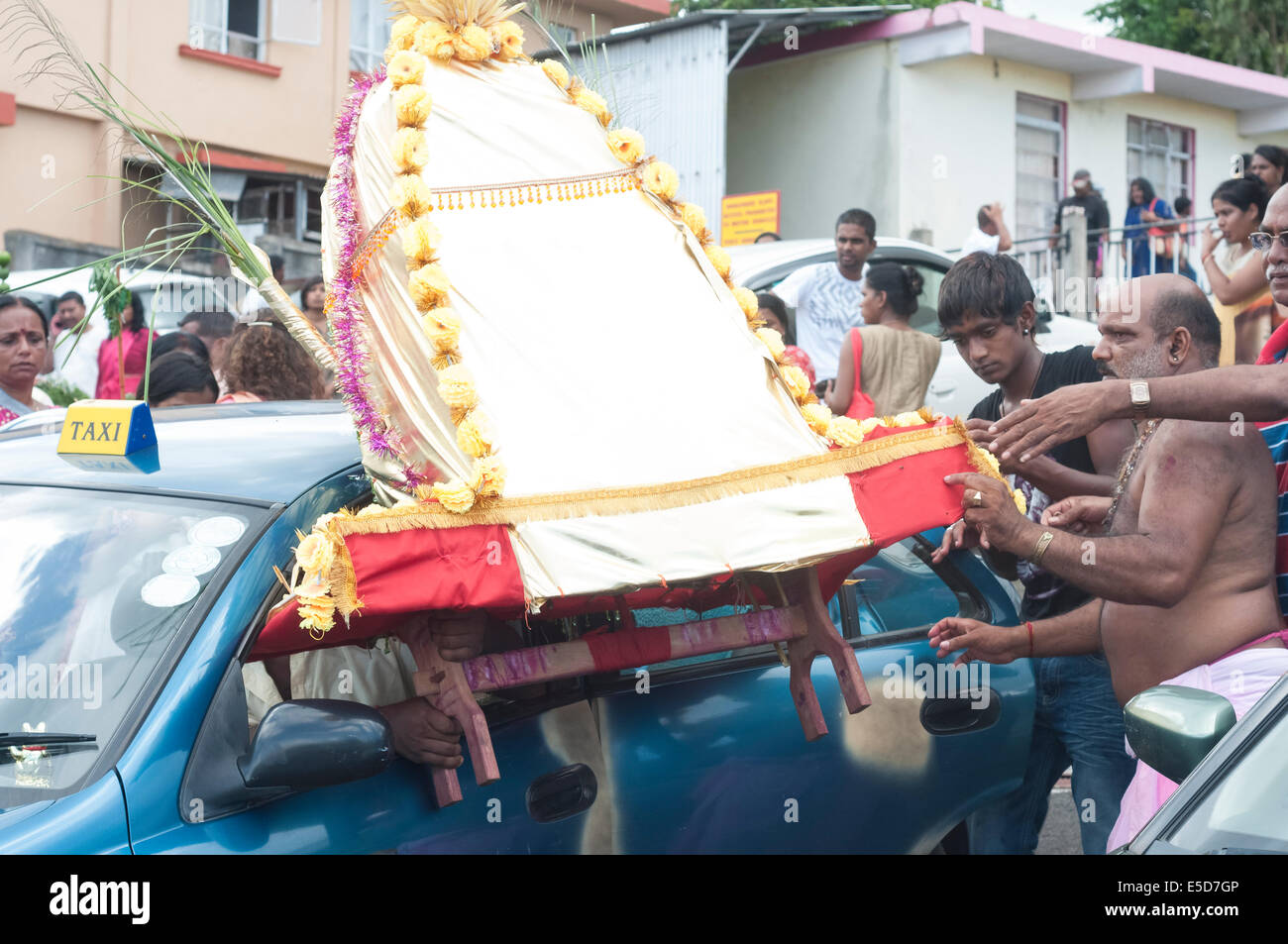 Cavadee festival, Mauritius Island Stock Photo - Alamy