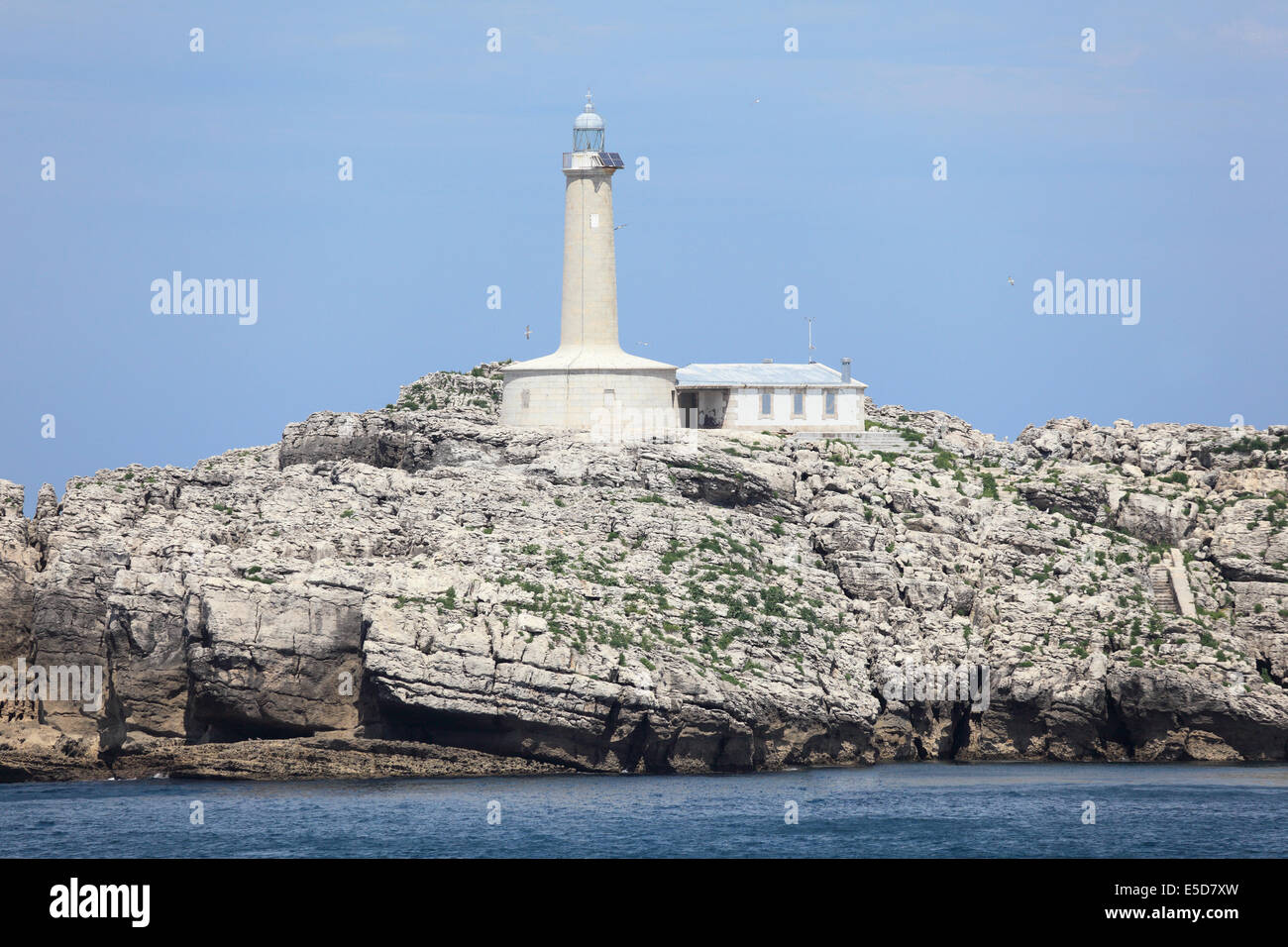 Lighthouse at the mouro island hi-res stock photography and images - Alamy