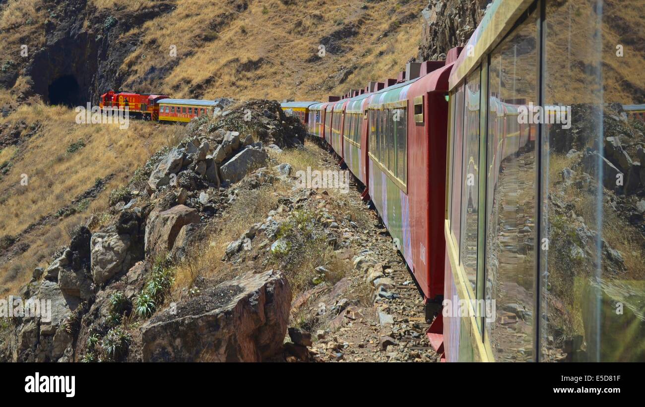 Train peru junin hi-res stock photography and images - Alamy